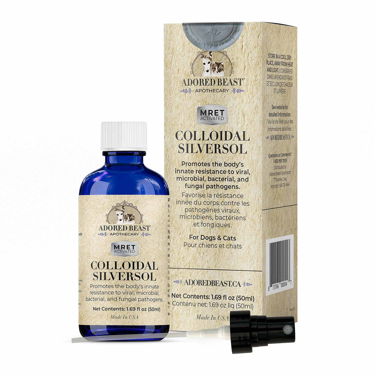 Adored Beast Colloidal SilverSol – True Carnivores