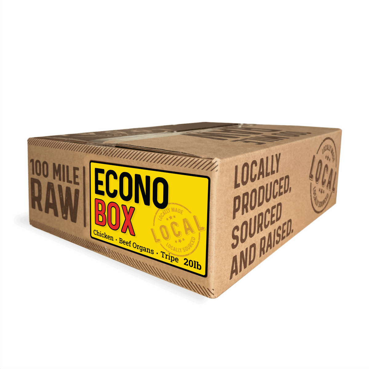 100 Mile Raw Econo Box – True Carnivores
